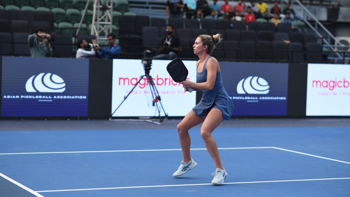 Sofia Sewing, Armaan Bhatia crowned champions of inaugural India Masters Pickleball Championship ...